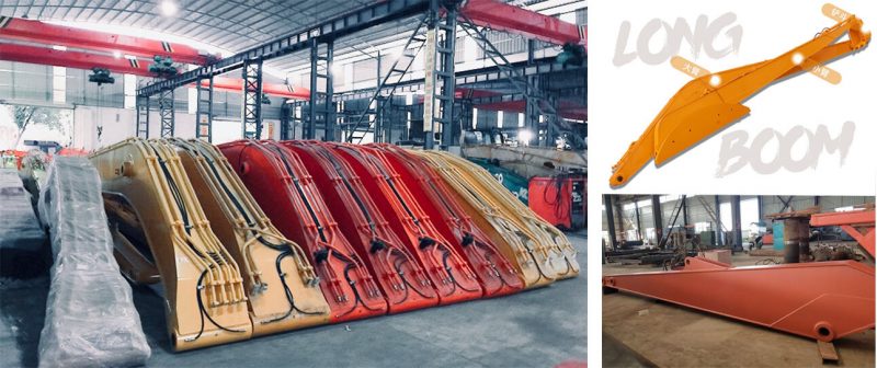 Long Reach Boom Manufacturers | Long Reach Arm - River Machinery